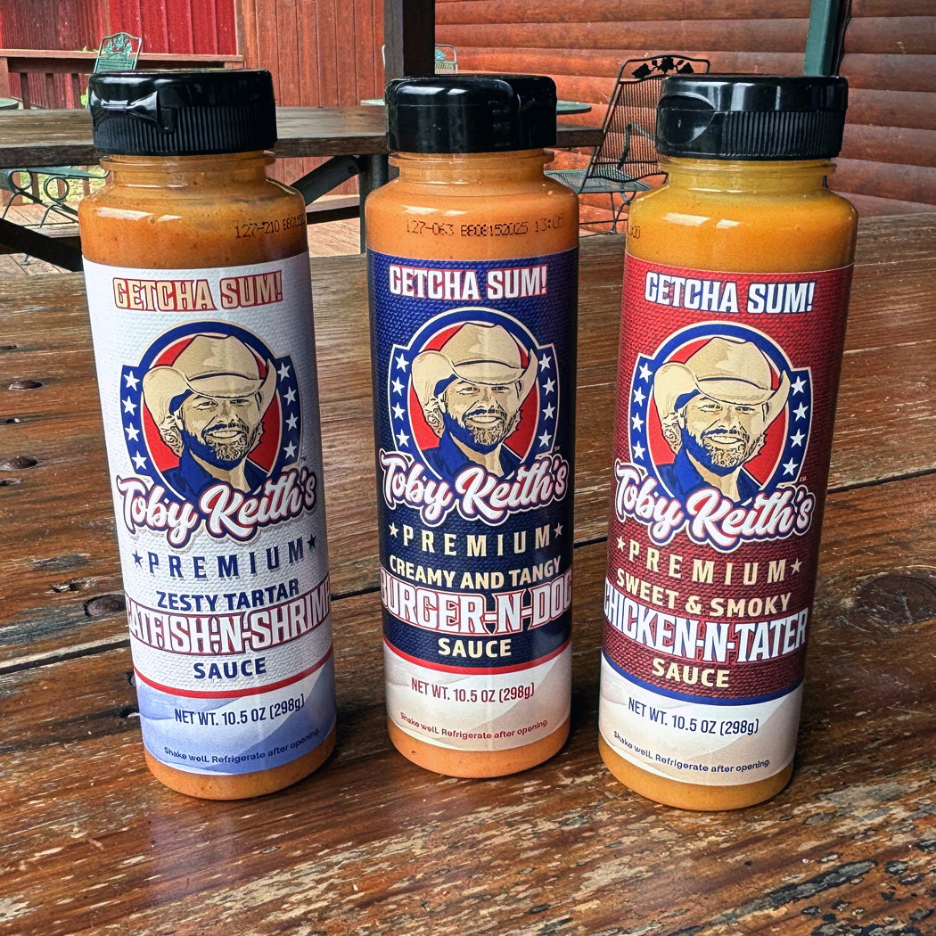 Sauce Sampler – Toby Keith Premium Foods